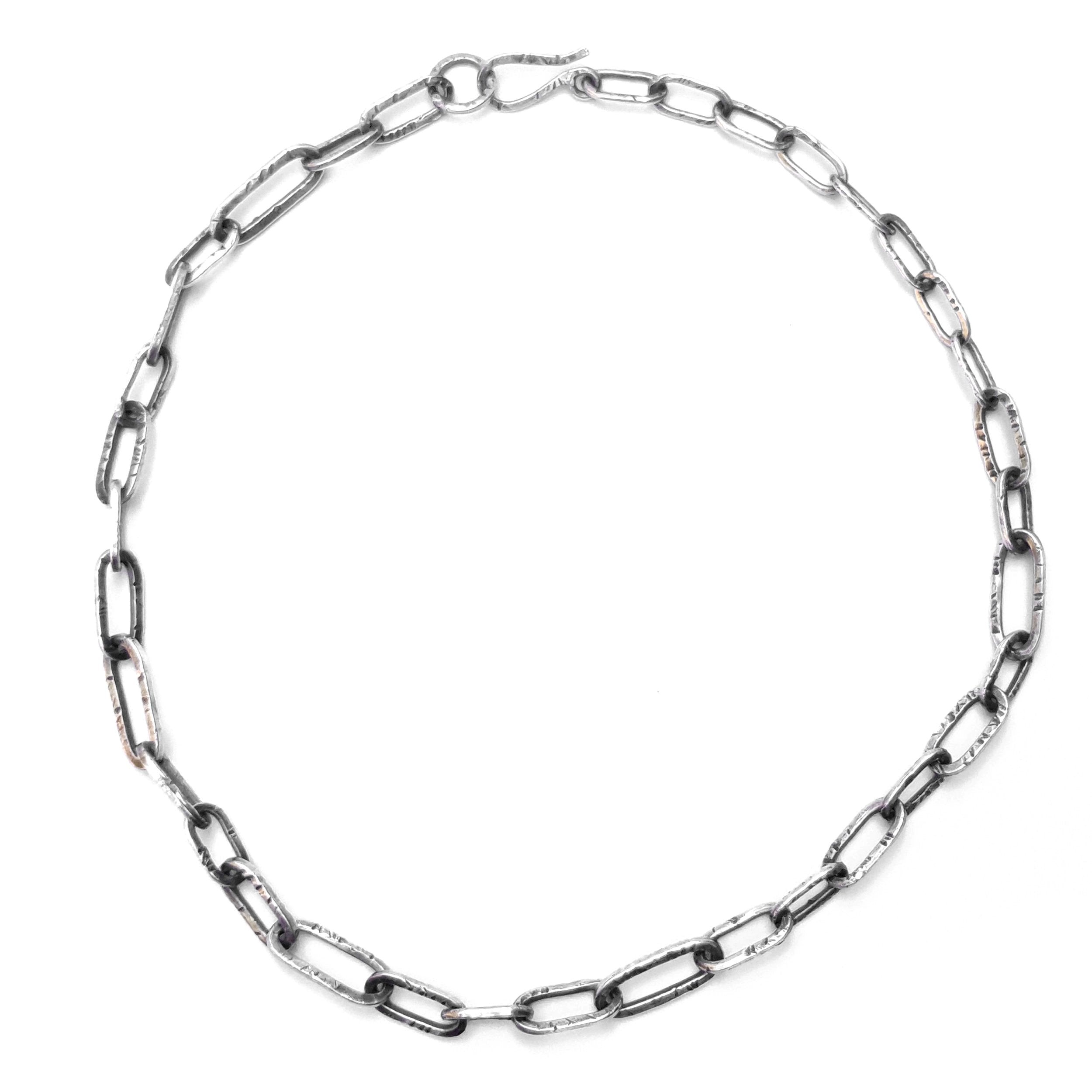 Thrashed Chain Necklace – Grave Metallum Jewellery