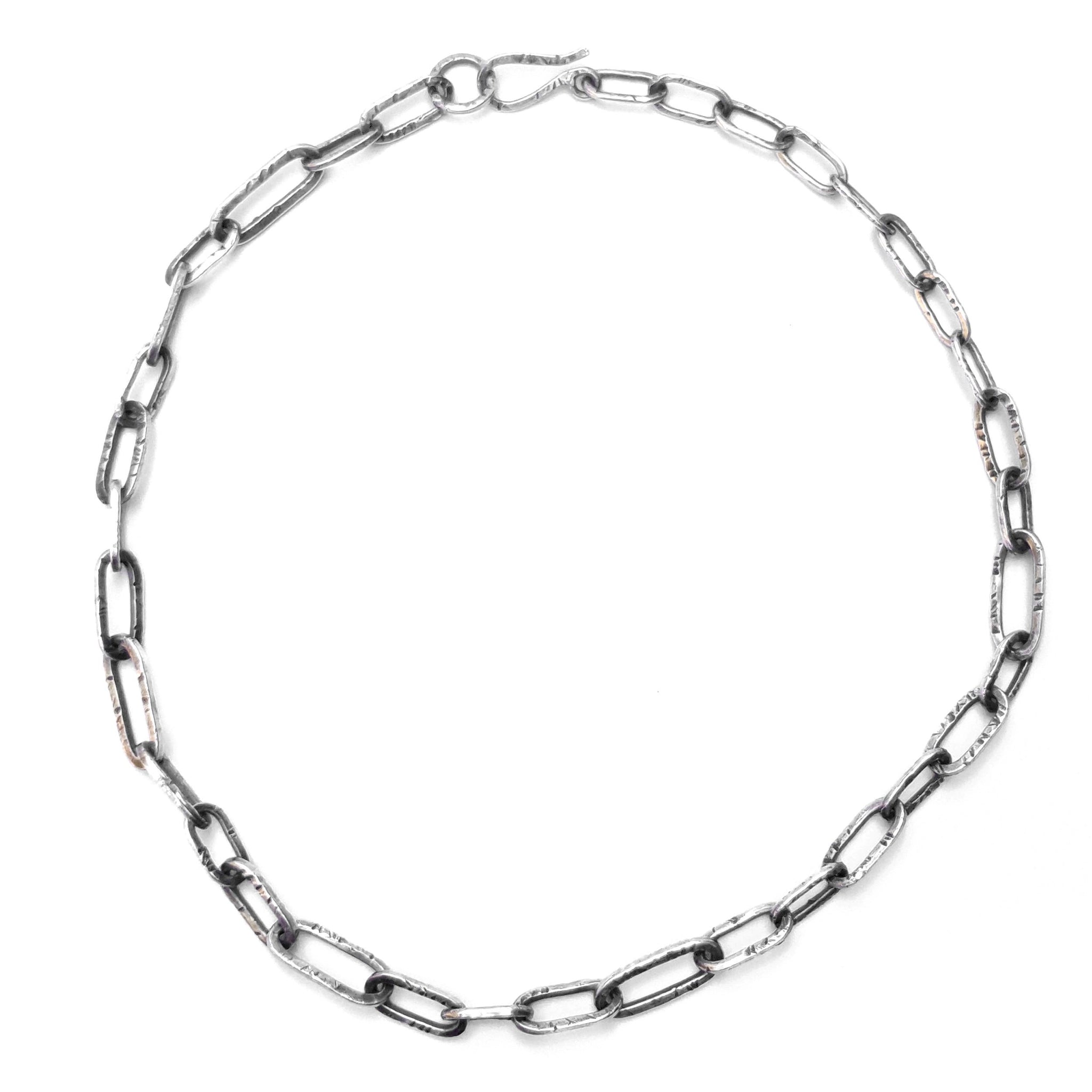 Thrashed Chain Necklace – Grave Metallum Jewellery